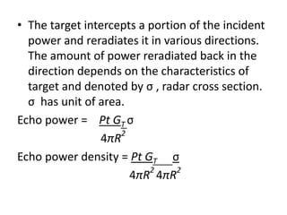 Radar Systems - Electromagnetic Radiation | PPT