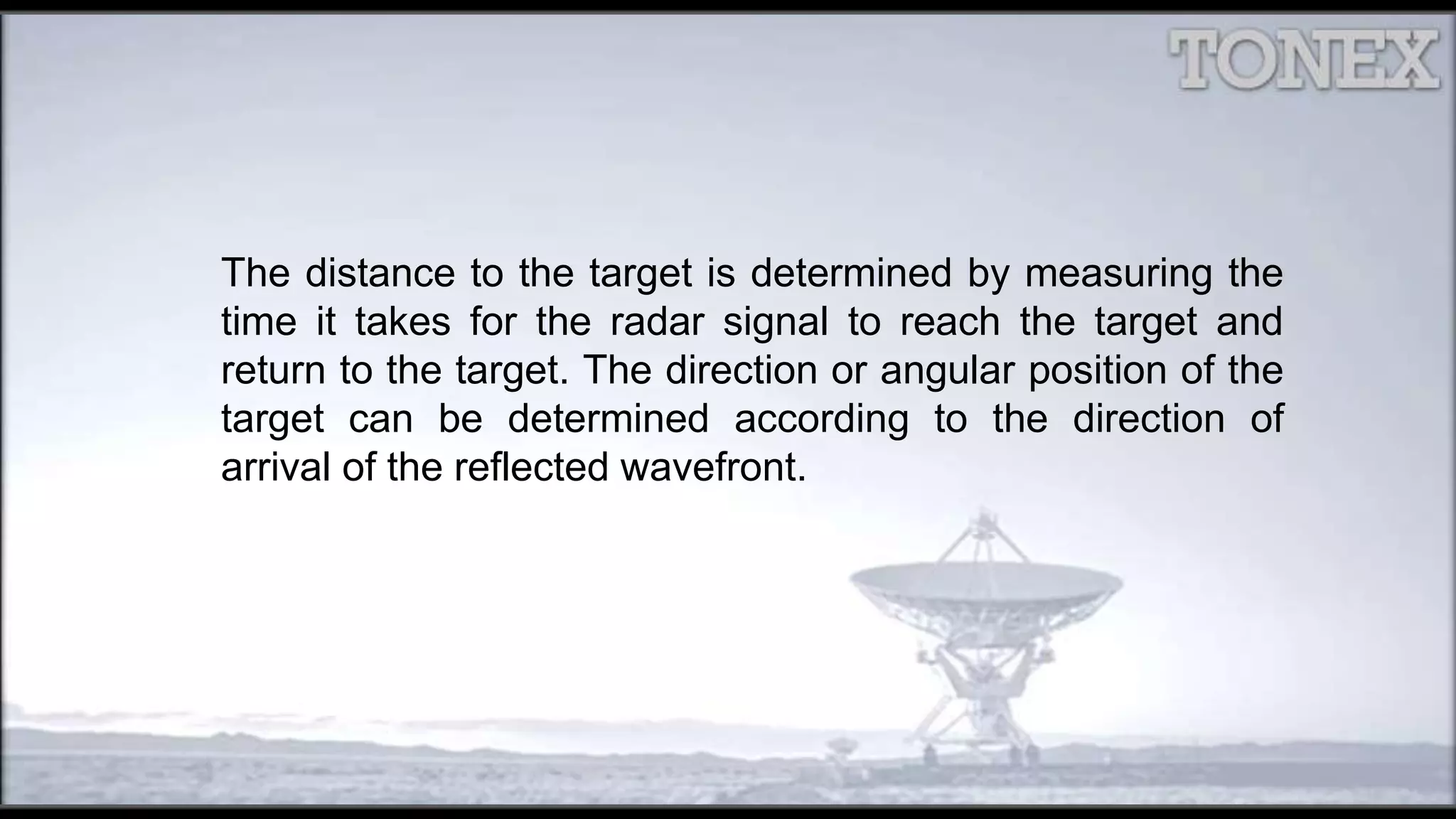 Fundamental Radar Concepts, Radar Systems Training | PPTX
