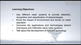 Fundamental Radar Concepts, Radar Systems Training | PPTX