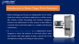 Radar Target Echo Simulator | PPTX