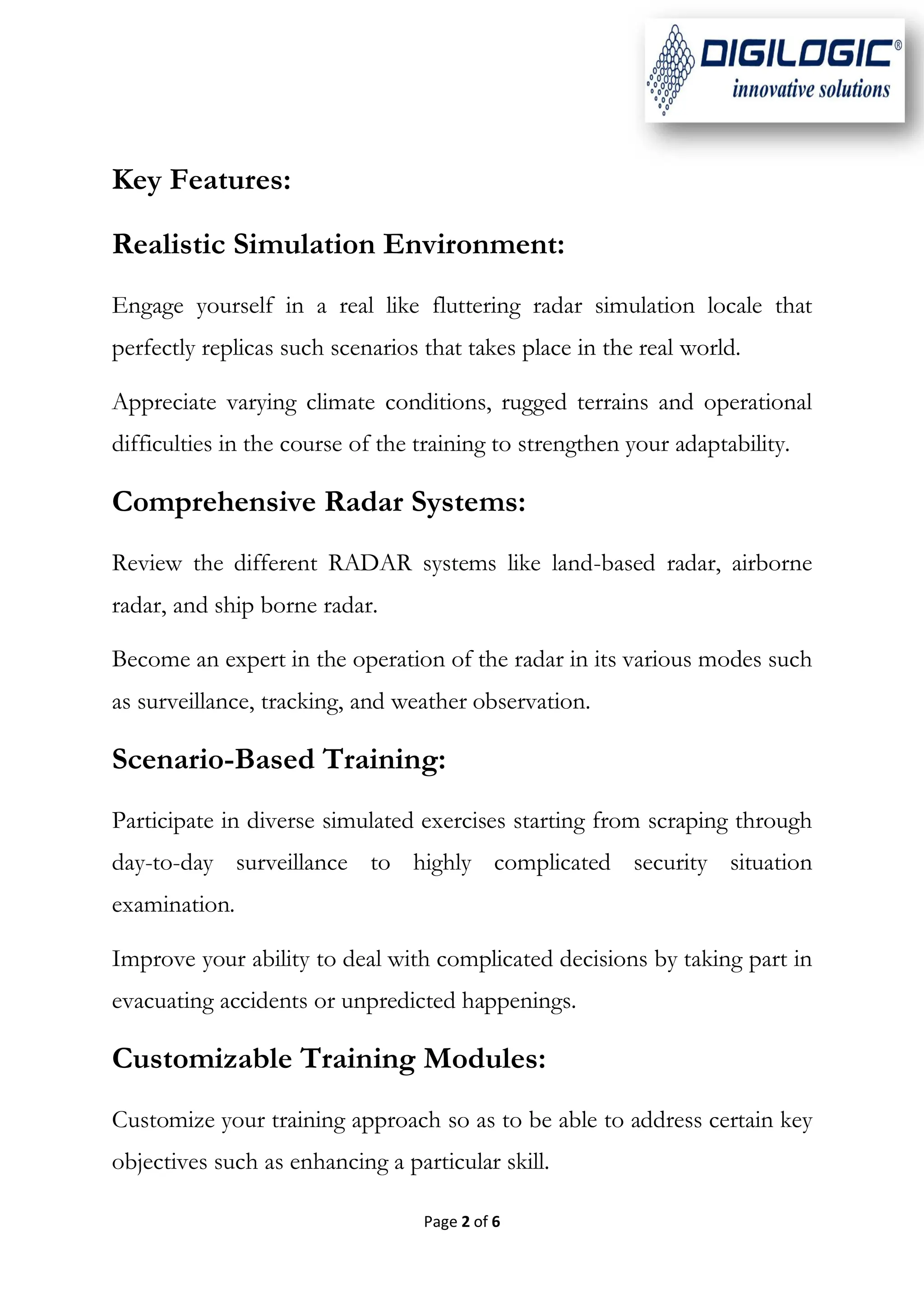 Radar Training Simulator - Digilogic Systems | PDF