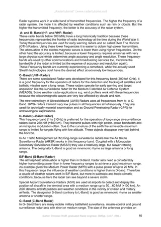 Radar tutorial | PDF