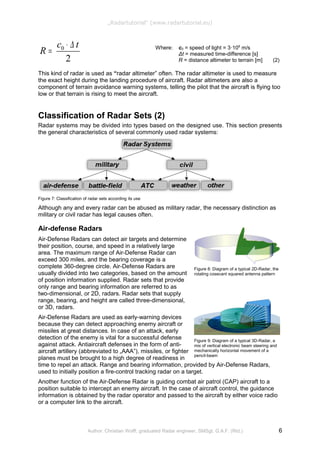 Radar tutorial | PDF