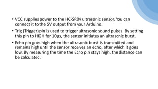 Radar using ultrasonic sensor and arduino.pptx