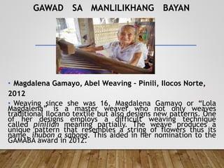 Contemporary Arts of Ilocos Region | PPT