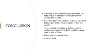 Radburn City | PPTX