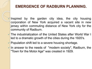 Radburn city, vikas rathore | PPTX