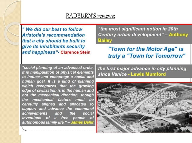 Radburn city, vikas rathore | PPTX | Houses | Real Estate