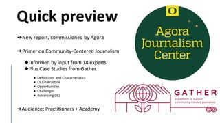 From the Ground Up: How Community-Centered Journalism can Help Create a ...