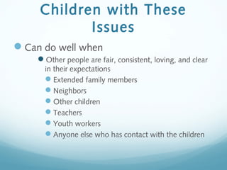 Reactive Attachment Disorder (RAD) and Disinhibited Social Engagement ...