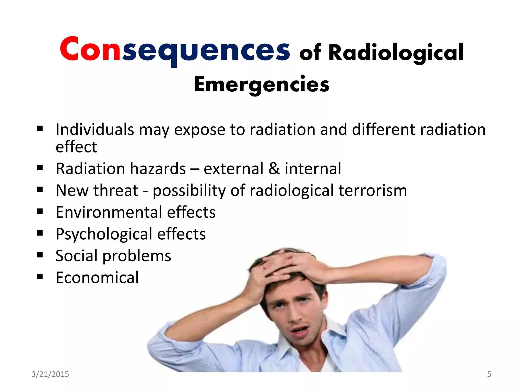 Radiation emergency | PPTX
