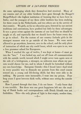 Raden adjeng kartini-Letters of a Javanese Princess | PDF