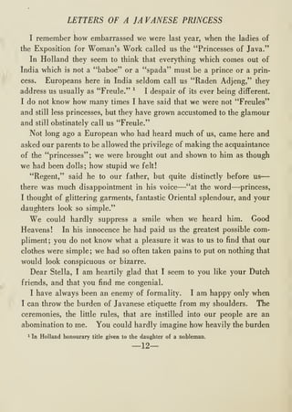 Raden adjeng kartini-Letters of a Javanese Princess | PDF