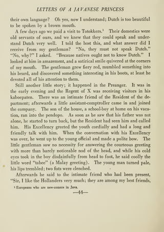 Raden adjeng kartini-Letters of a Javanese Princess | PDF
