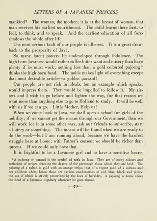 Raden adjeng kartini-Letters of a Javanese Princess | PDF