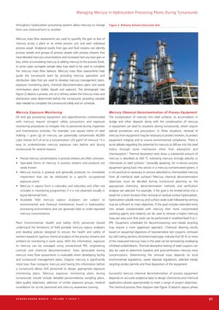 Managing Mercury in Hydrocarbon Processing Plants During Turnarounds | PDF