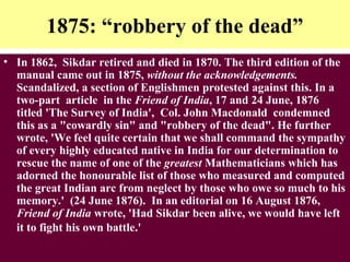 Radhanath sikdar | PPT