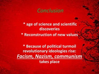 General Characteristics Of Modern Age | PPTX