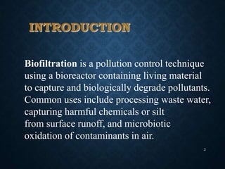 BIOFILTRATION | PPT