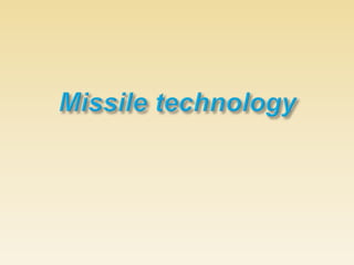 missile Technology | PPT