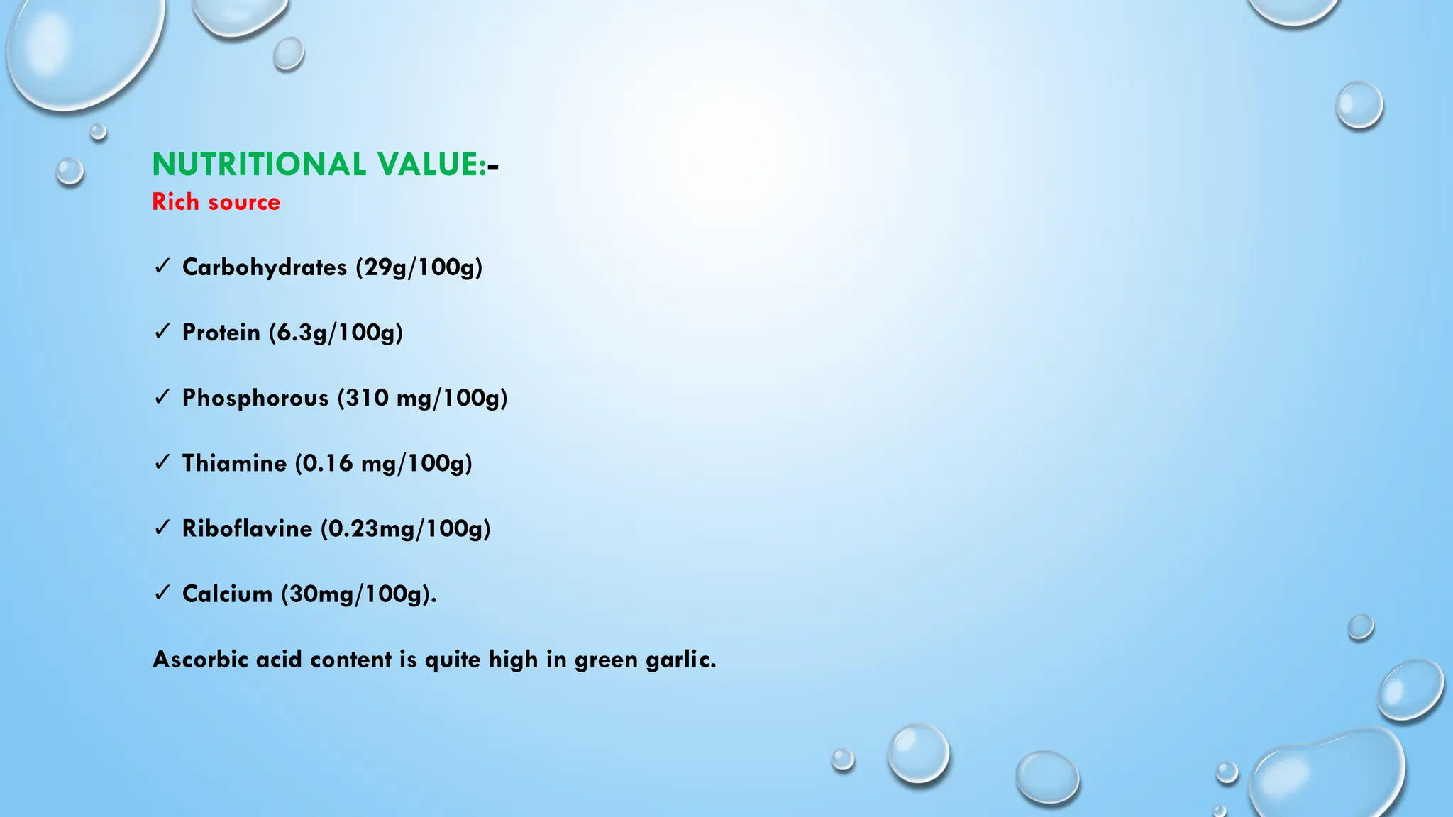 Production Technology of garlic (Bulb Crop Vegetable) | PPTX