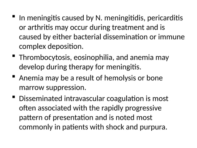 Acute meningitis in pediatrics population | PPTX