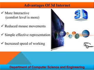 3D Internet | PPTX