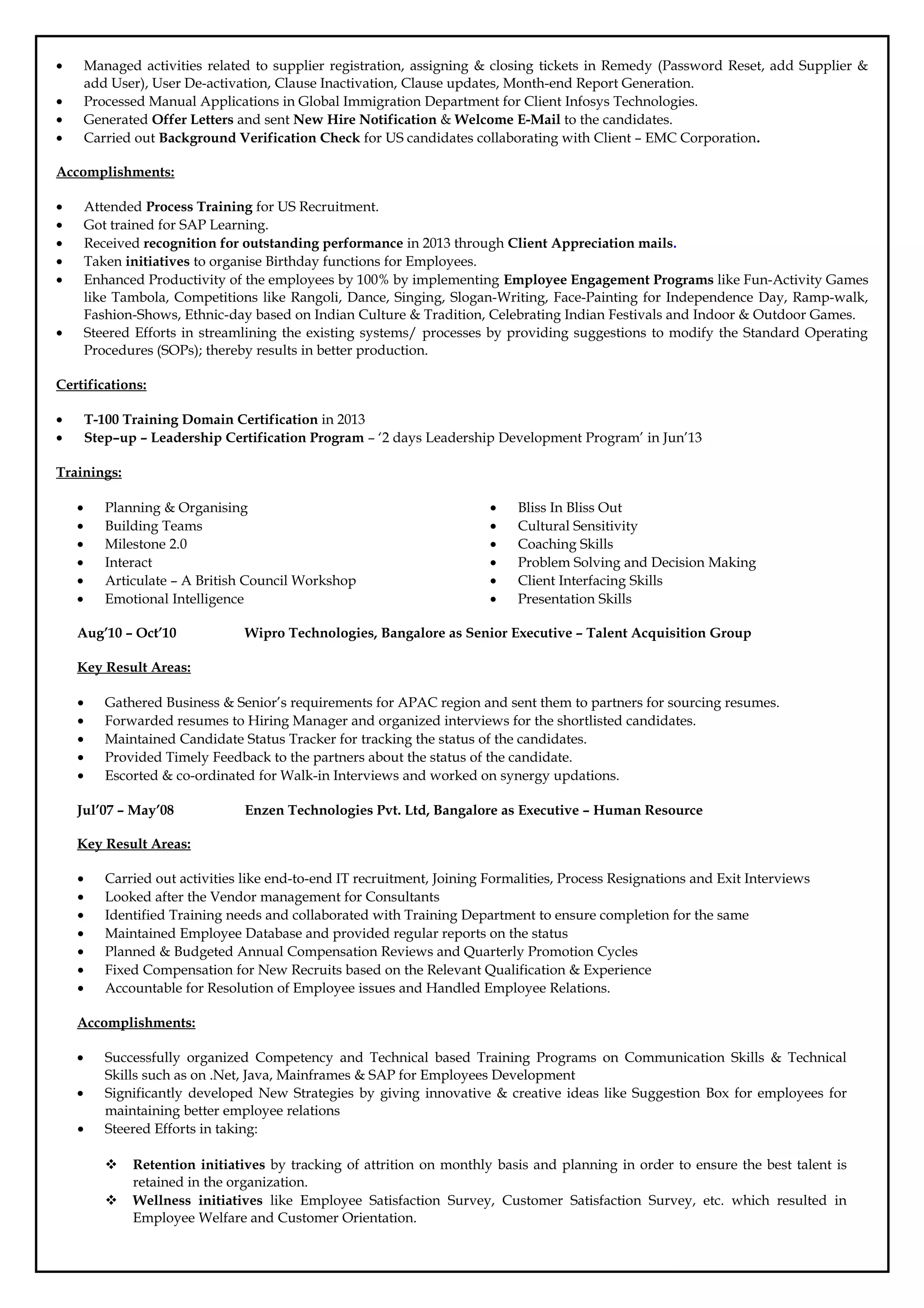 Radhika Gupta Resume | DOC