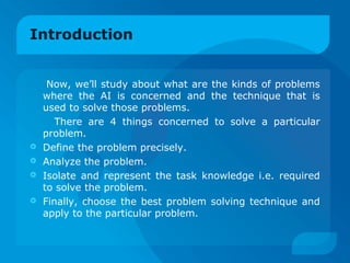 (Radhika) presentation on chapter 2 ai | PPT