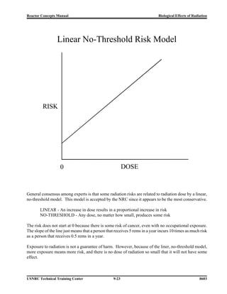 Biological effects of radiations | PDF