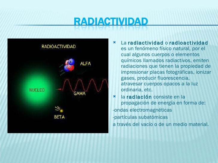 Radiactividad 2