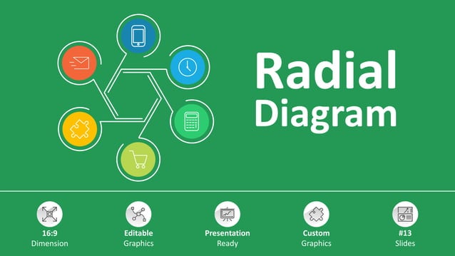 Radial Diagram Editable PPT | PPT
