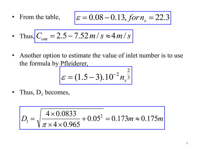 radial-pump-impeller-design-example.pptx | Physics | Science