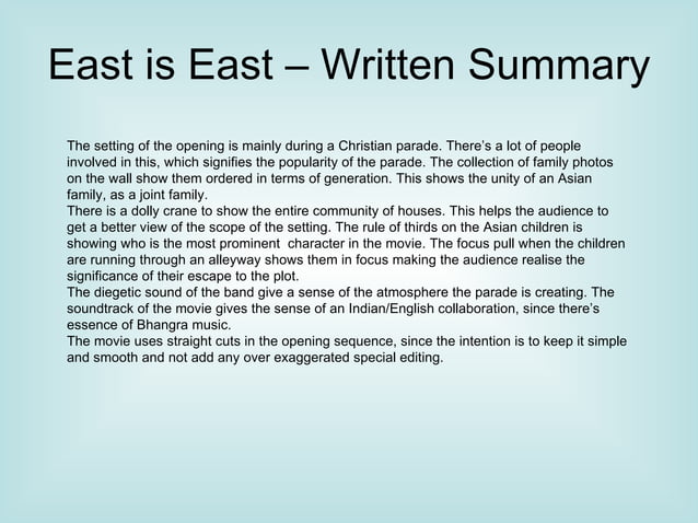 Radial Analysis of Opening Sequences | PPT