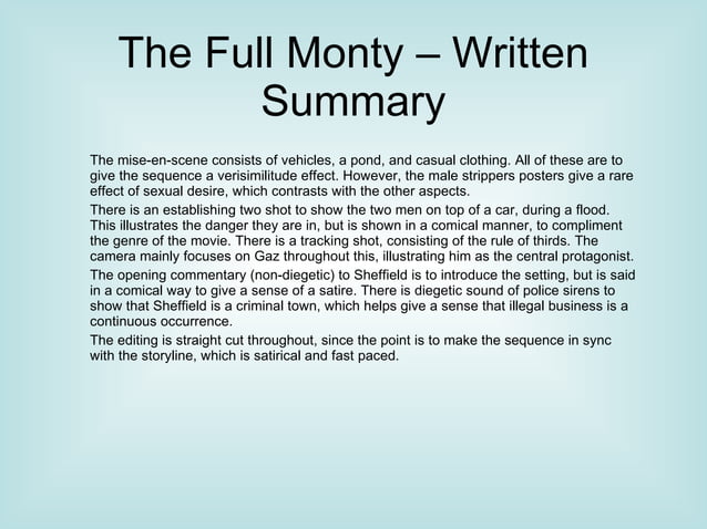 Radial Analysis of Opening Sequences | PPT