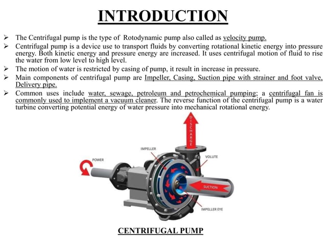 Radial and axial thrust in centrifugal pump and Methods use to balance ...
