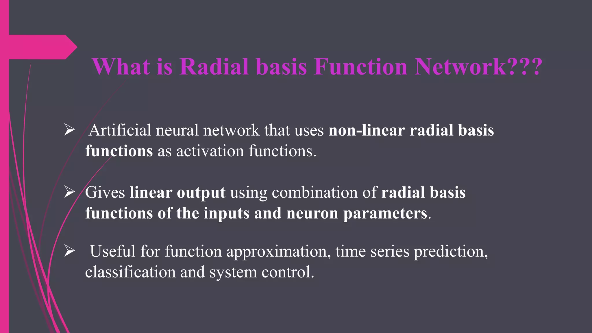 Radial basis function network ppt bySheetal,Samreen and Dhanashri | PPTX