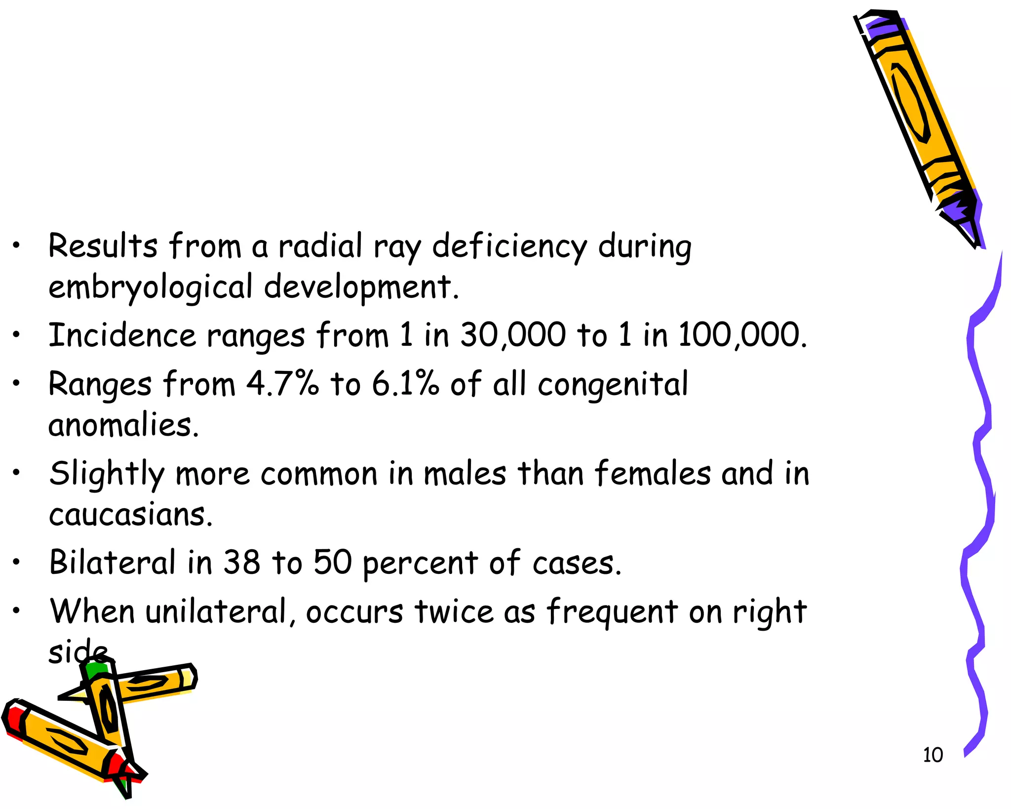Radial club hand | PPT
