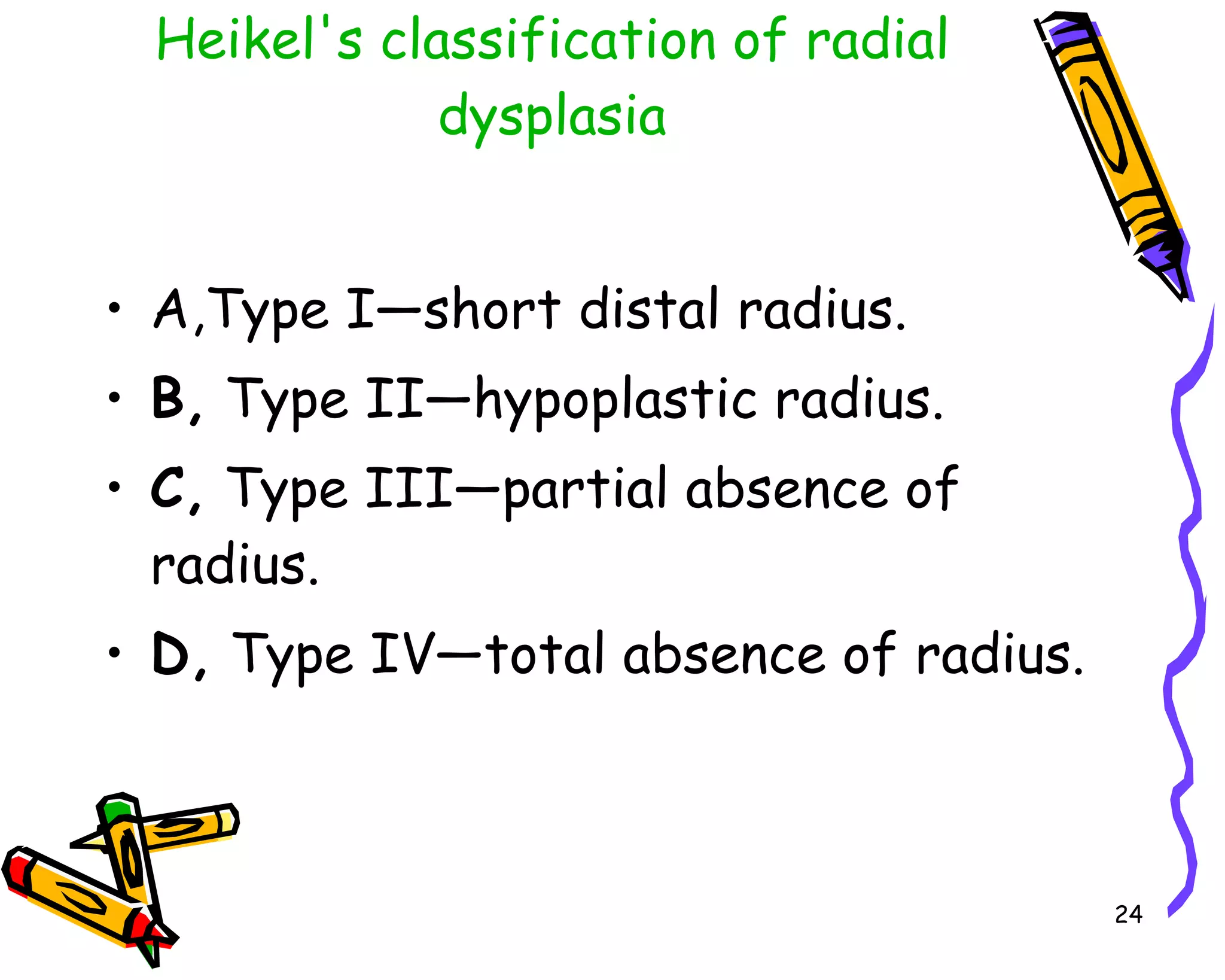 Radial club hand | PPT