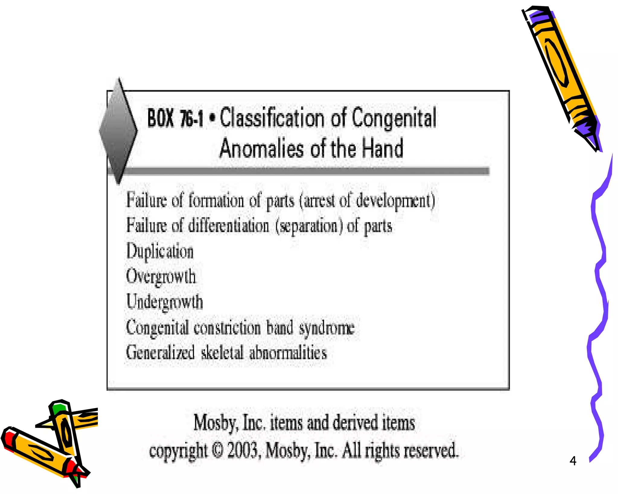 Radial club hand | PPT | Death, Injury, or Military Conflict ...