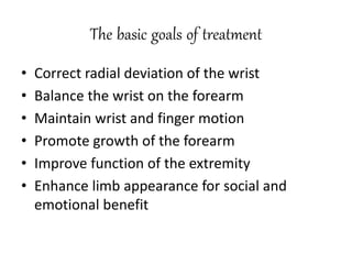 Radial club hand | PPTX
