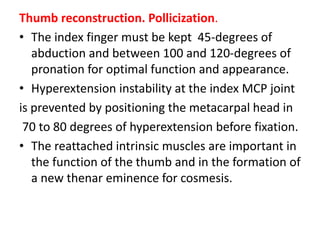 Radial club hand | PPTX