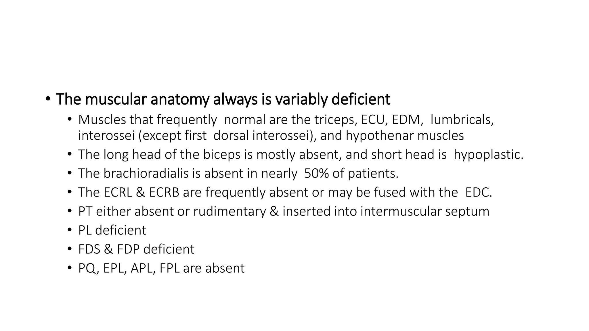 Radial club hand (Radial Dysplasia) | PPTX