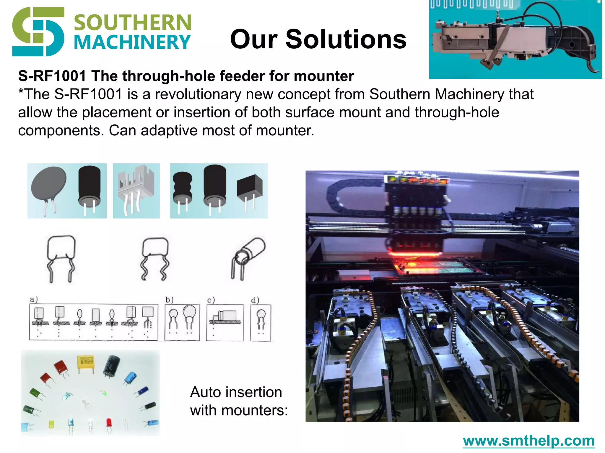 Radial component feeder s rf1001 for smt machine | PPT | Free Download