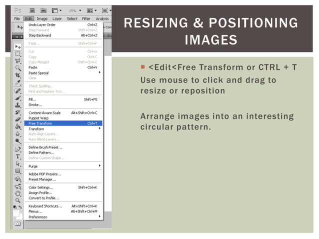 Radial designs in photoshop | PPT