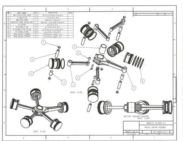 Radial engine sheet 1 | PPT