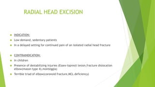 Radial head fracture | PPTX