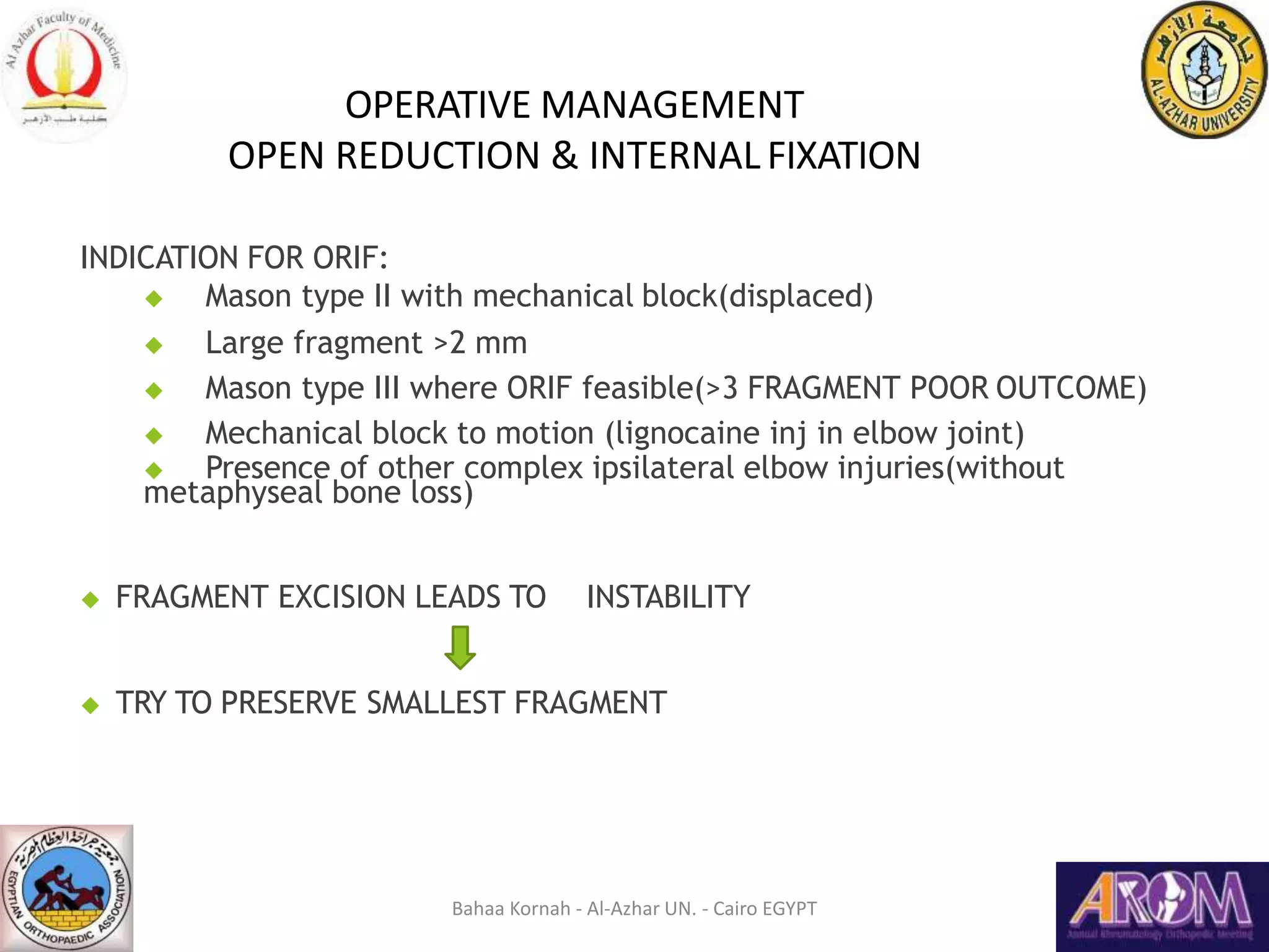Radial head fracture | PPT
