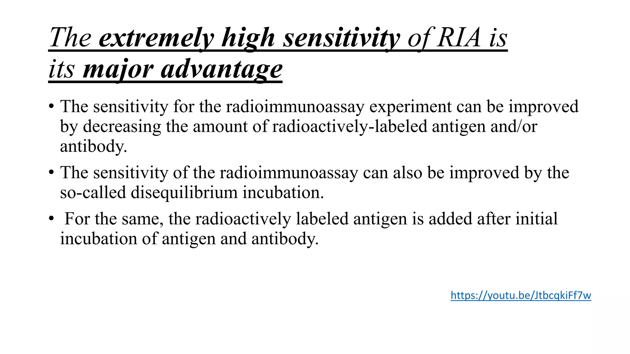 Radio Immuno assay | PPTX