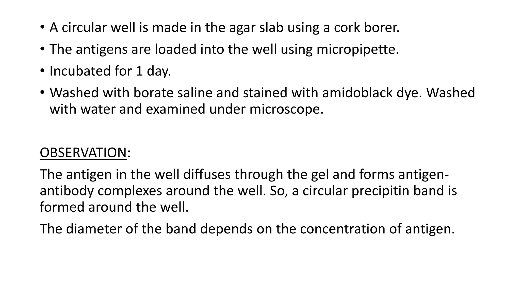 RADIAL IMMUNODIFFUSION | PPTX